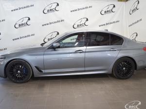 Grey BMW 530 2018 in Riga, with an engine capacity of 3.00 L and mileage of 128 thousand km for 28000 €, photo 29 on AUTOMOTO.COM.LV
