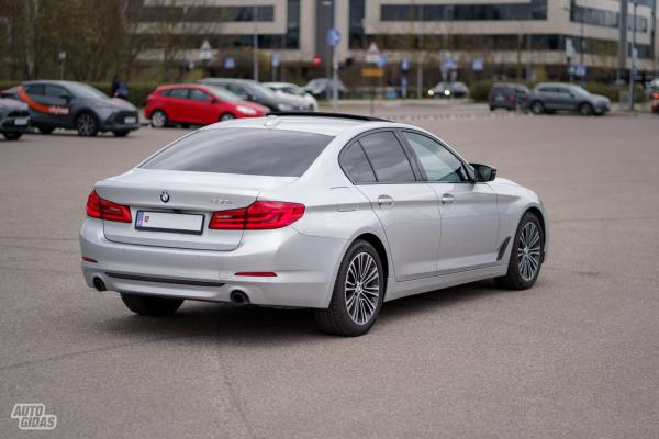 Grey BMW 530 2018 in Vilnius, with an engine capacity of 2.00 L and mileage of 108 thousand km for 18000 €, photo 5 on AUTOMOTO.COM.LV