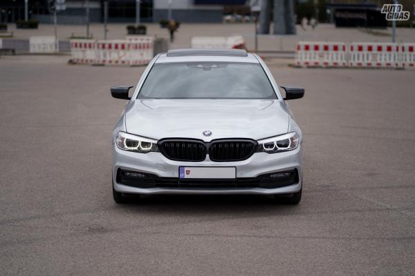 Grey BMW 530 2018 in Vilnius, with an engine capacity of 2.00 L and mileage of 108 thousand km for 18000 €, photo 6 on AUTOMOTO.COM.LV