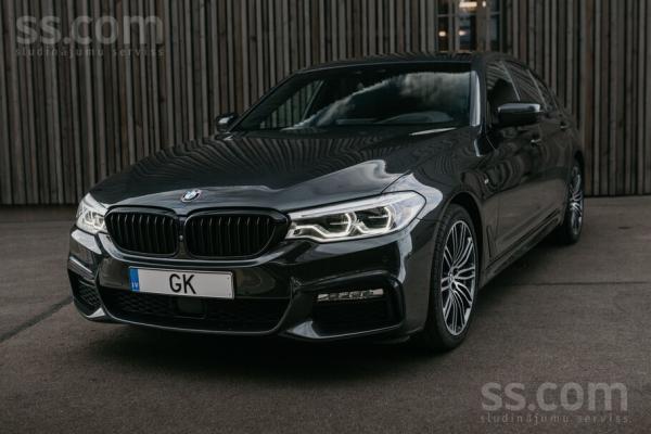 Pelēks BMW 530 2018 Rīga, ar dzinēja tilpumu 3.00 L un nobraukumu 110 tūkst. km par 28777 €, foto 1 vietnē AUTOMOTO.COM.LV