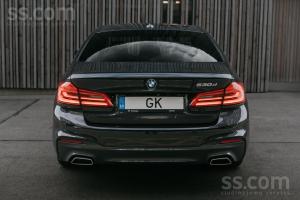 Grey BMW 530 2018 in Riga, with an engine capacity of 3.00 L and mileage of 110 thousand km for 28777 €, photo 18 on AUTOMOTO.COM.LV