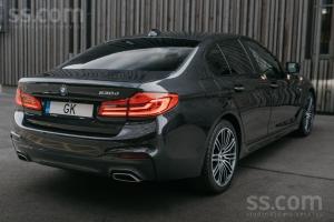 Grey BMW 530 2018 in Riga, with an engine capacity of 3.00 L and mileage of 110 thousand km for 28777 €, photo 19 on AUTOMOTO.COM.LV