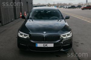 Grey BMW 530 2018 in Riga, with an engine capacity of 3.00 L and mileage of 110 thousand km for 28777 €, photo 23 on AUTOMOTO.COM.LV
