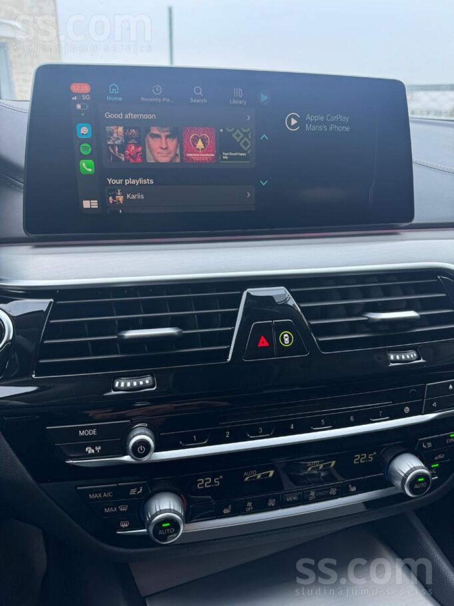 Pelēks BMW 530 2018 Rīga, ar dzinēja tilpumu 3.00 L un nobraukumu 240 tūkst. km par 25500 €, foto 16 vietnē AUTOMOTO.COM.LV