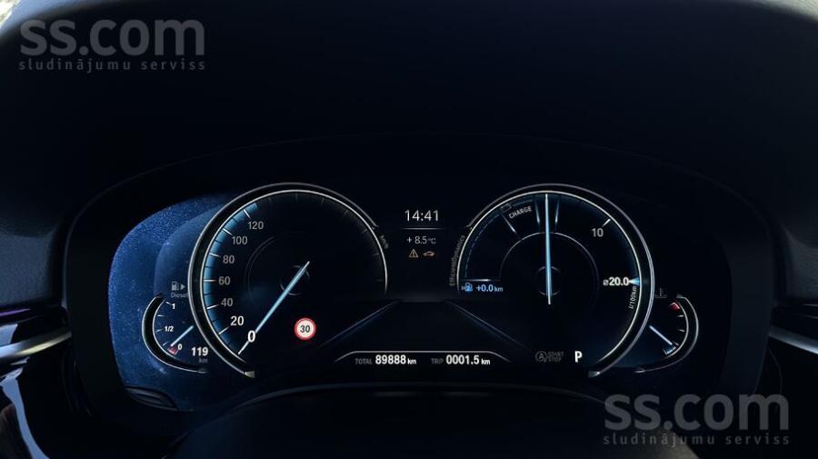 Pelēks BMW 530 2018 Rīga, ar dzinēja tilpumu 3.00 L un nobraukumu 0 tūkst. km par 29000 €, foto 19 vietnē AUTOMOTO.COM.LV