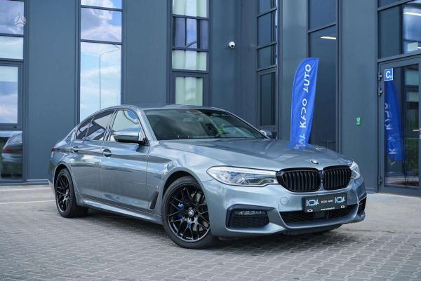 Pelēks BMW 530 2018 Kauņa, ar dzinēja tilpumu 2.00 L un nobraukumu 237 tūkst. km par 19950 €, foto  vietnē AUTOMOTO.COM.LV