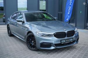 Grey BMW 530 2018 in Kaunas, with an engine capacity of 2.00 L and mileage of 237 thousand km for 19950 €, photo 4 on AUTOMOTO.COM.LV