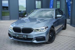 Grey BMW 530 2018 in Kaunas, with an engine capacity of 2.00 L and mileage of 237 thousand km for 19950 €, photo 6 on AUTOMOTO.COM.LV