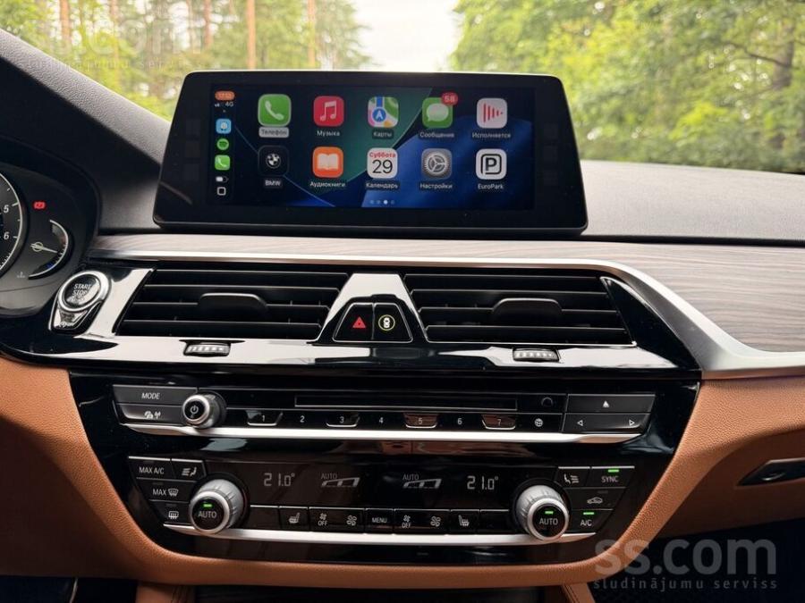 Pelēks BMW 530 2018 Rīga, ar dzinēja tilpumu 2.00 L un nobraukumu 170 tūkst. km par 21950 €, foto 9 vietnē AUTOMOTO.COM.LV