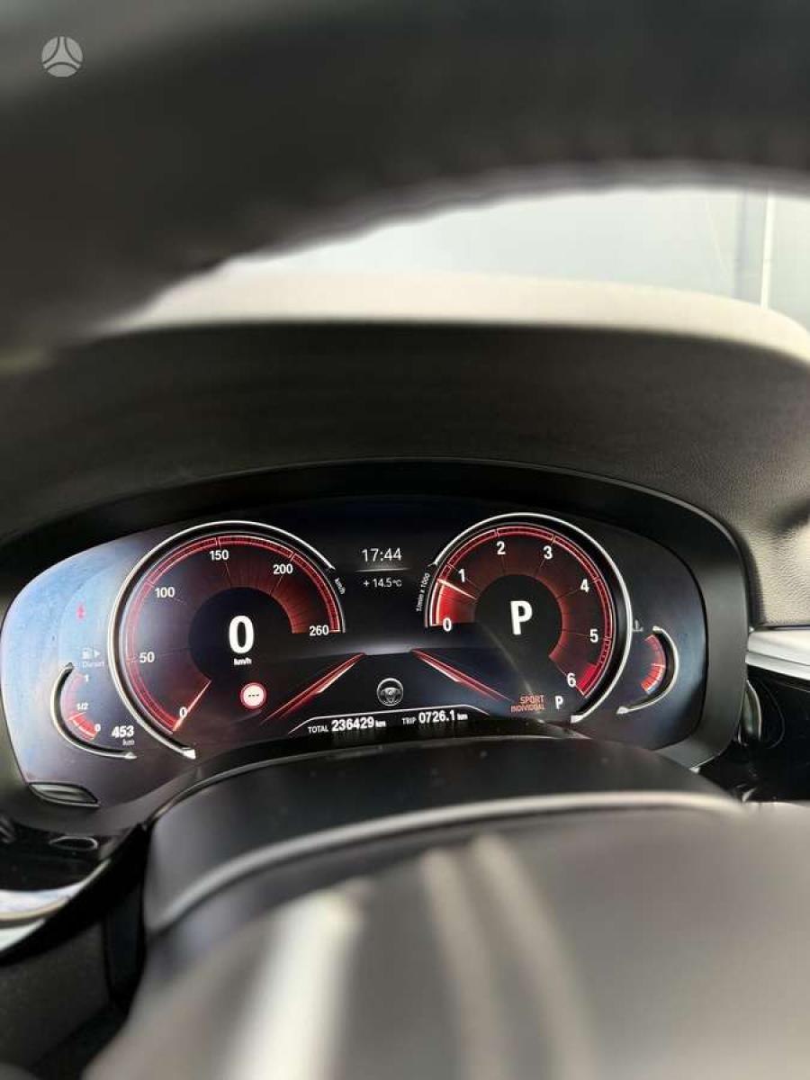 Pelēks BMW 530 2018 Kauņa, ar dzinēja tilpumu 2.99 L un nobraukumu 236 tūkst. km par 22000 €, foto 19 vietnē AUTOMOTO.COM.LV