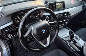 Grey BMW 530 2019 in Silute, with an engine capacity of 3.00 L and mileage of 268 thousand km for 14900 €, photo 11 on AUTOMOTO.COM.LV