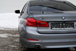 Grey BMW 530 2019 in Kretinga, with an engine capacity of 3.00 L and mileage of 269 thousand km for 18499 €, photo 9 on AUTOMOTO.COM.LV