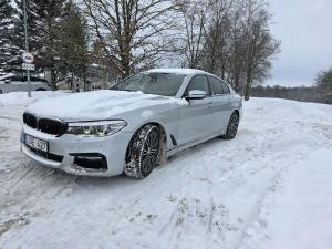Grey BMW 530 2019 in Kaunas, with an engine capacity of 2.00 L and mileage of 104 thousand km for 18300 €, photo 4 on AUTOMOTO.COM.LV