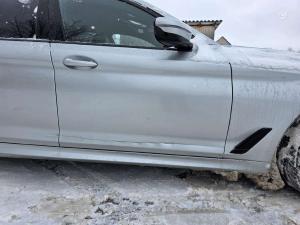 Grey BMW 530 2019 in Kaunas, with an engine capacity of 2.00 L and mileage of 104 thousand km for 18300 €, photo 5 on AUTOMOTO.COM.LV