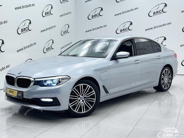 Grey BMW 530 2019 in Avizieniai, with an engine capacity of 2.00 L and mileage of 74 thousand km for 22900 €, photo 1 on AUTOMOTO.COM.LV