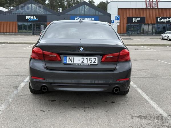 Grey BMW 530 2019 in Riga, with an engine capacity of 3.00 L and mileage of 204 thousand km for 25000 €, photo 6 on AUTOMOTO.COM.LV