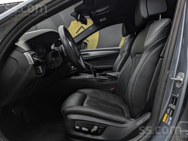 Grey BMW 530 2019 in Tukums, with an engine capacity of 2.00 L and mileage of 187 thousand km for 24990 €, photo 6 on AUTOMOTO.COM.LV