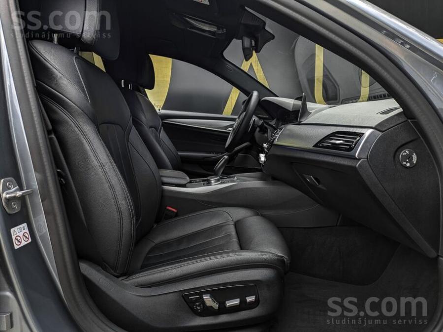 Pelēks BMW 530 2019 Tukums, ar dzinēja tilpumu 2.00 L un nobraukumu 187 tūkst. km par 24990 €, foto 8 vietnē AUTOMOTO.COM.LV