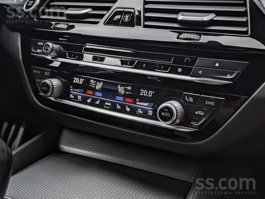 Pelēks BMW 530 2019 Tukums, ar dzinēja tilpumu 2.00 L un nobraukumu 187 tūkst. km par 24990 €, foto 14 vietnē AUTOMOTO.COM.LV