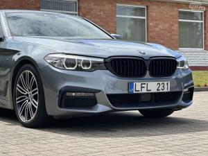 Grey BMW 530 2019 in Vilnius, with an engine capacity of 3.00 L and mileage of 203 thousand km for 21900 €, photo 3 on AUTOMOTO.COM.LV