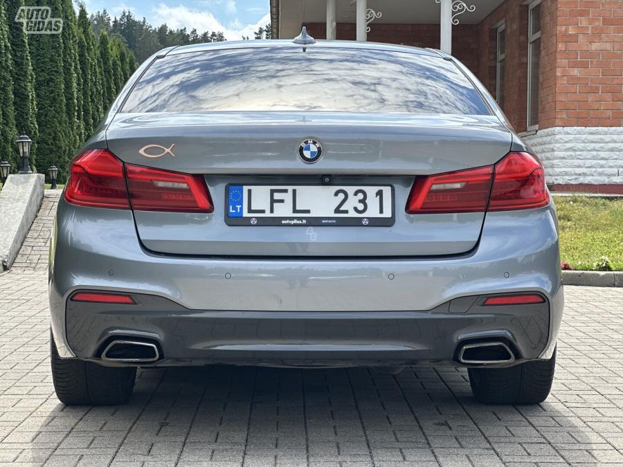 Grey BMW 530 2019 in Vilnius, with an engine capacity of 3.00 L and mileage of 203 thousand km for 21900 €, photo 18 on AUTOMOTO.COM.LV