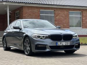 Grey BMW 530 2019 in Nemencine, with an engine capacity of 2.99 L and mileage of 203 thousand km for 21900 €, photo  on AUTOMOTO.COM.LV