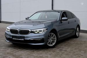 Grey BMW 530 2019 in Kretinga, with an engine capacity of 2.99 L and mileage of 269 thousand km for 17499 €, photo 4 on AUTOMOTO.COM.LV