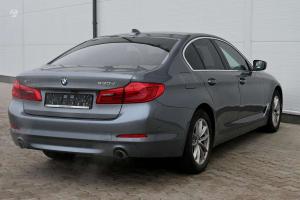 Grey BMW 530 2019 in Kretinga, with an engine capacity of 2.99 L and mileage of 269 thousand km for 17499 €, photo 8 on AUTOMOTO.COM.LV