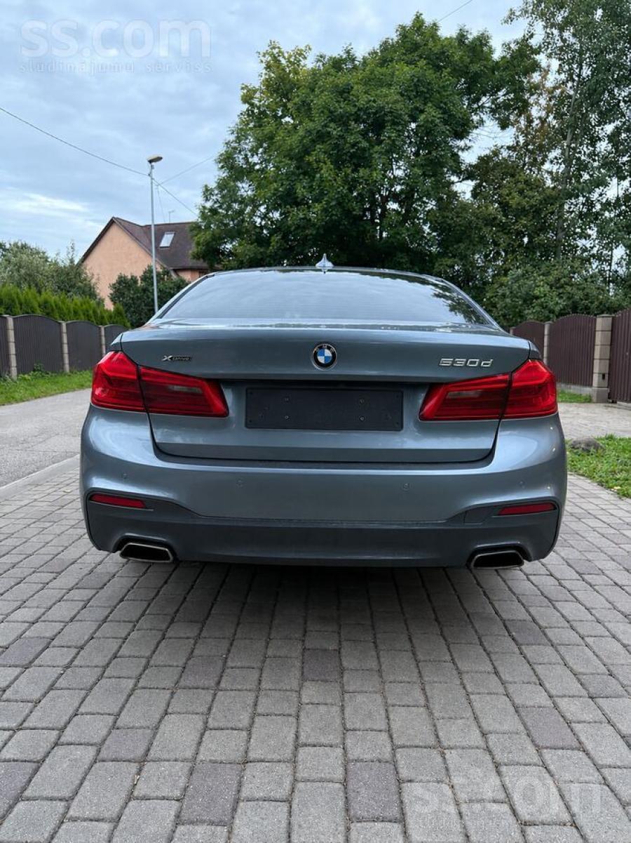 Pelēks BMW 530 2019 Rīga, ar dzinēja tilpumu 3.00 L un nobraukumu 150 tūkst. km par 25900 €, foto 3 vietnē AUTOMOTO.COM.LV