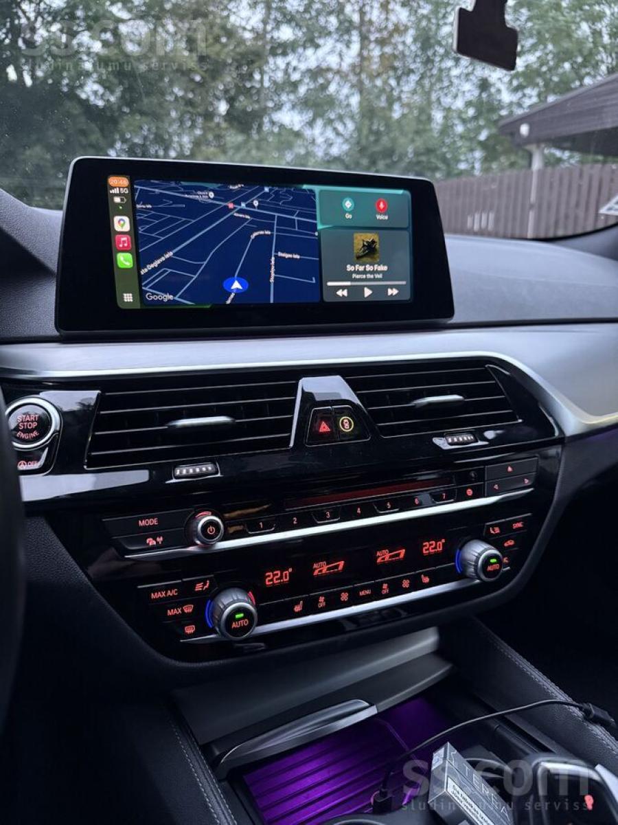 Pelēks BMW 530 2019 Rīga, ar dzinēja tilpumu 3.00 L un nobraukumu 150 tūkst. km par 25900 €, foto 7 vietnē AUTOMOTO.COM.LV