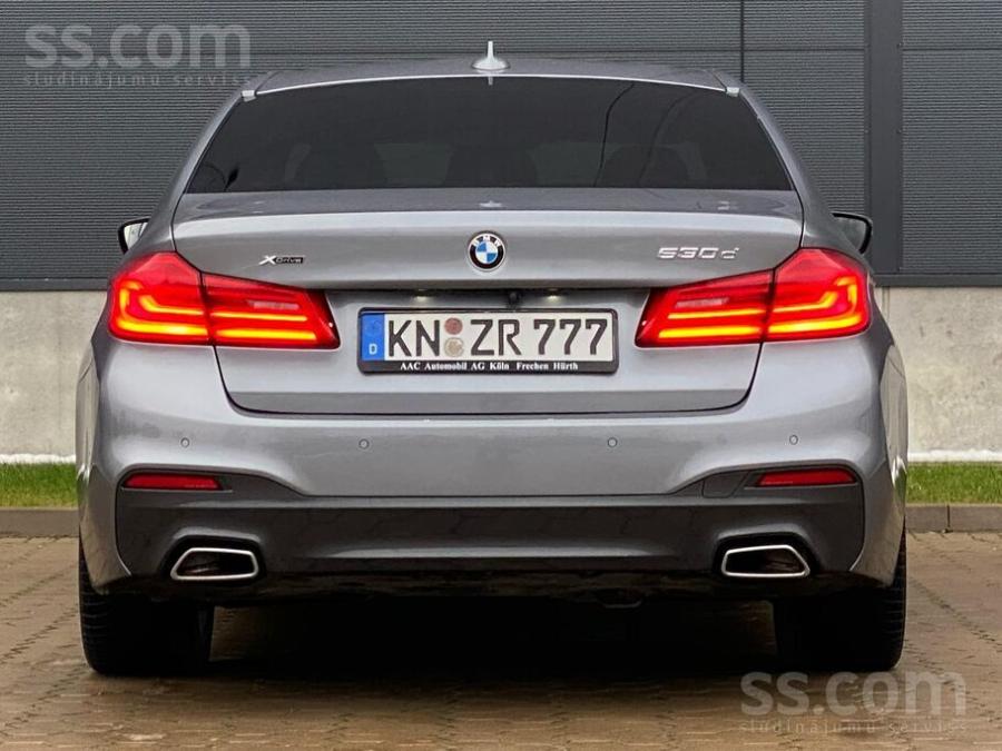Pelēks BMW 530 2020 Rīga, ar dzinēja tilpumu 3.00 L un nobraukumu 196 tūkst. km par 27500 €, foto 10 vietnē AUTOMOTO.COM.LV