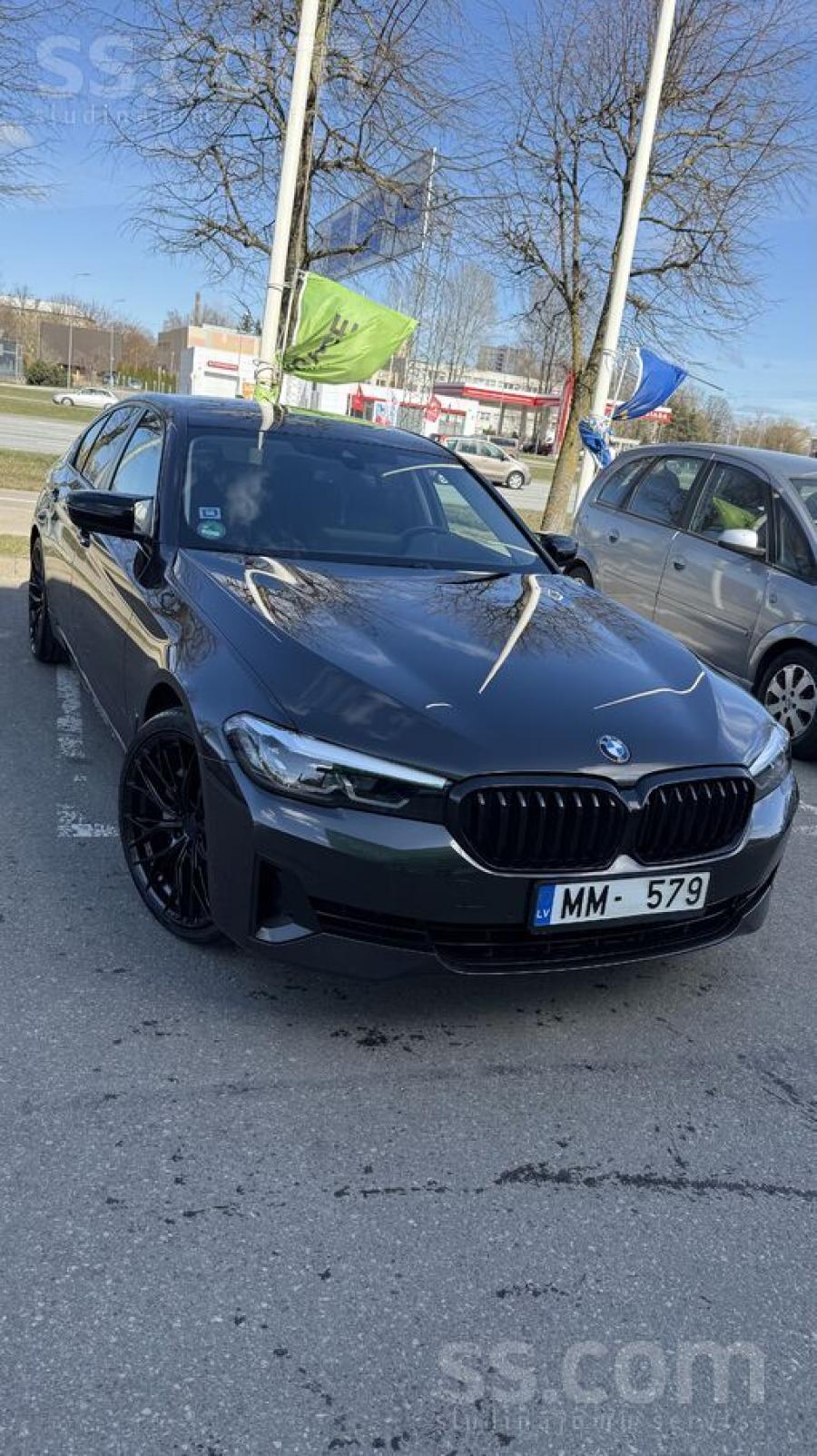 Pelēks BMW 530 2020 Rīga, ar dzinēja tilpumu 2.00 L un nobraukumu 70 tūkst. km par 35600 €, foto 3 vietnē AUTOMOTO.COM.LV