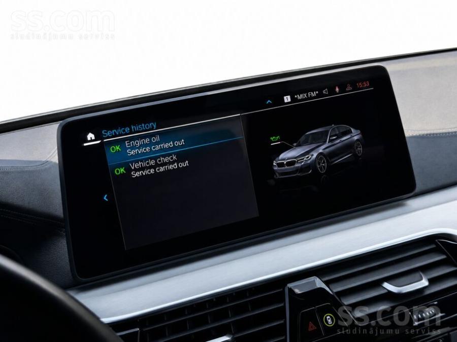 Pelēks BMW 530 2021 Rīga, ar dzinēja tilpumu 2.00 L un nobraukumu 109 tūkst. km par 36990 €, foto 11 vietnē AUTOMOTO.COM.LV