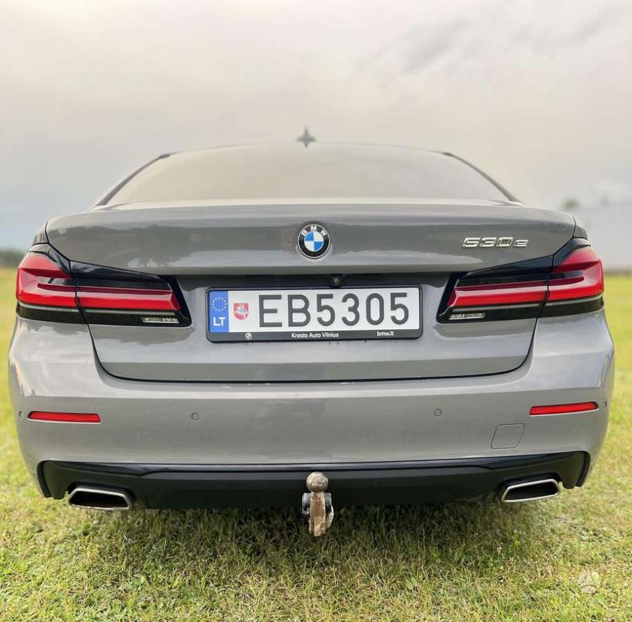 Pelēks BMW 530 2021 Viļņa, ar dzinēja tilpumu 2.00 L un nobraukumu 199 tūkst. km par 28000 €, foto 14 vietnē AUTOMOTO.COM.LV