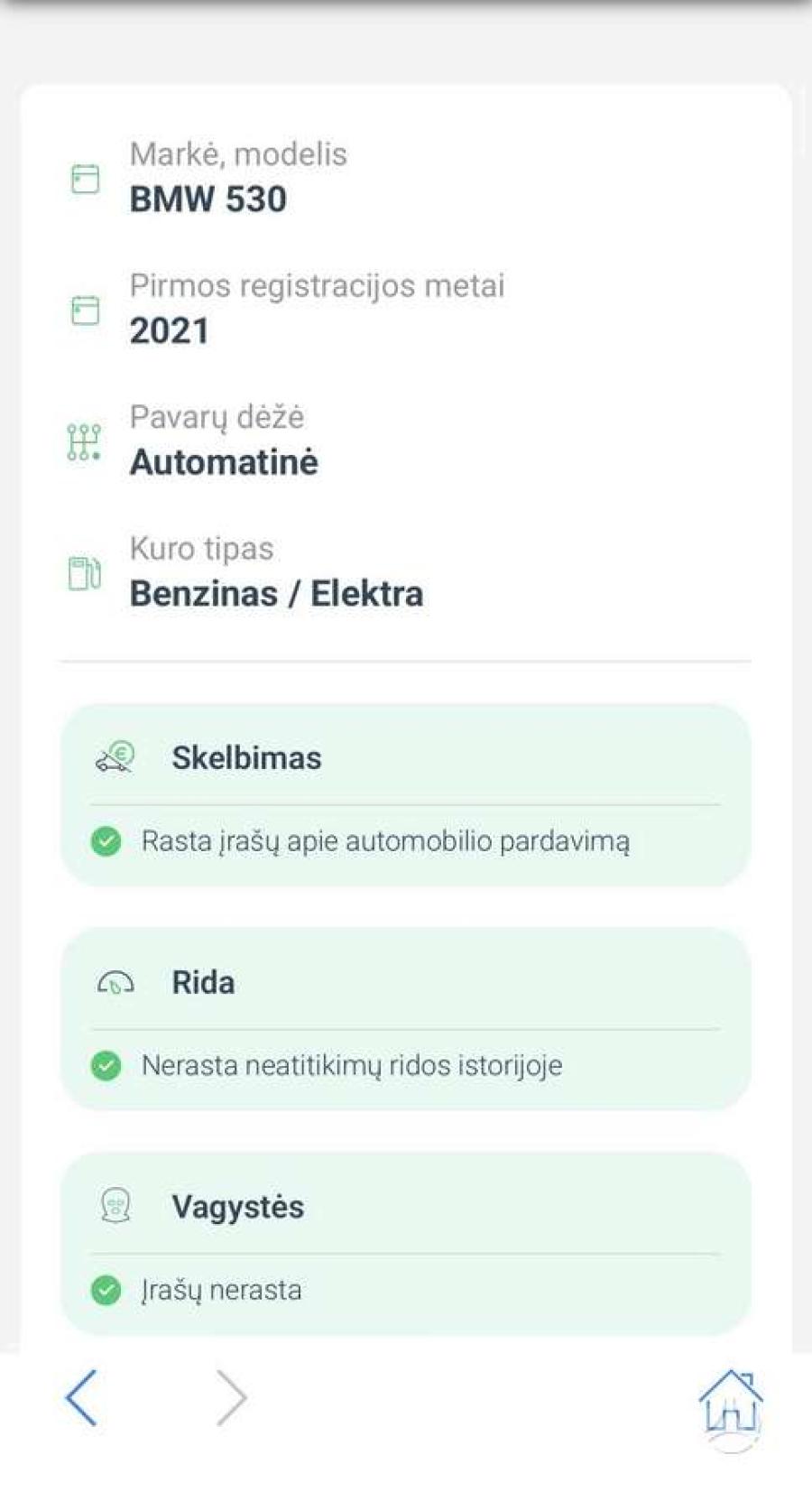 Серый БМВ 530 2021 в Мариямполе, объемом двигателя 2.00 л и пробегом 198 тыс. км за 24500 €, фото 44 на AUTOMOTO.COM.LV