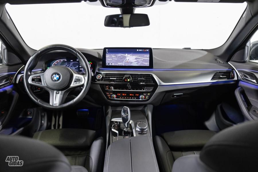 Pelēks BMW 530 2021 Viļņa, ar dzinēja tilpumu 2.00 L un nobraukumu 58 tūkst. km par 37991 €, foto 21 vietnē AUTOMOTO.COM.LV