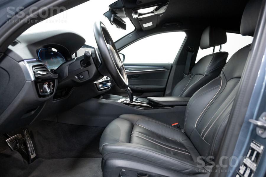 Pelēks BMW 530 2022 Rīga, ar dzinēja tilpumu 2.00 L un nobraukumu 63 tūkst. km par 38500 €, foto 6 vietnē AUTOMOTO.COM.LV