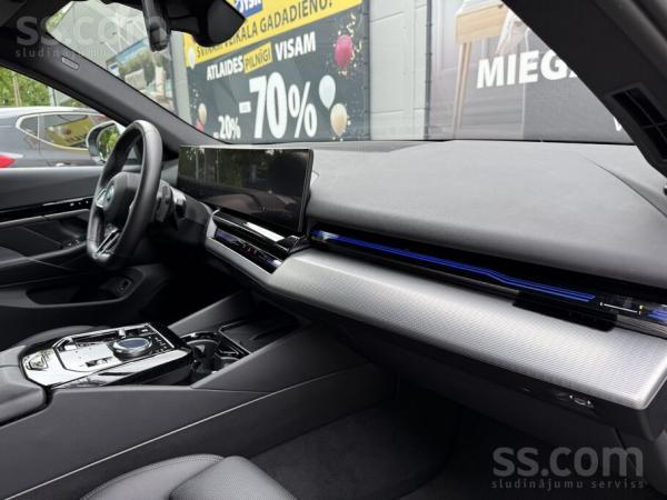 Pelēks BMW 530 2024 Rīga, ar dzinēja tilpumu 2.00 L un nobraukumu 30 tūkst. km par 51500 €, foto 10 vietnē AUTOMOTO.COM.LV