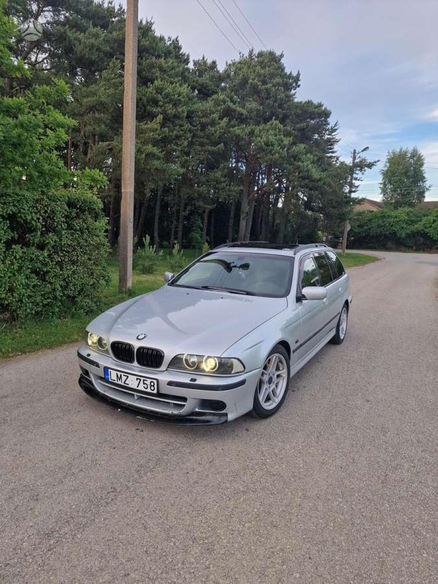 Grey BMW 530 2000 in Klaipeda, with an engine capacity of 2.93 L and mileage of 474 thousand km for 2500 €, photo 13 on AUTOMOTO.COM.LV