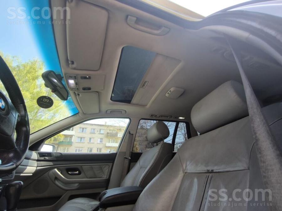 Grey BMW 530 2000 in Jelgava, with an engine capacity of 3.00 L and mileage of 402 thousand km for 1800 €, photo 11 on AUTOMOTO.COM.LV