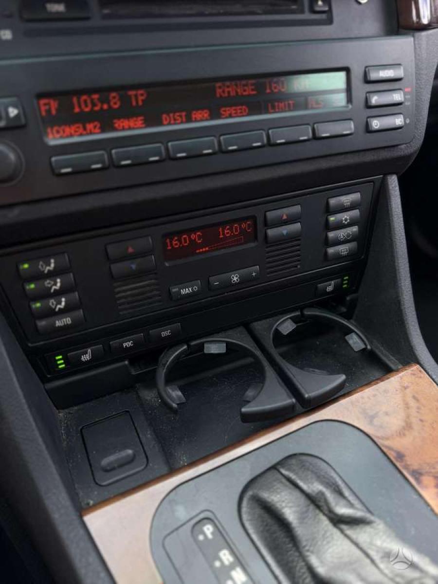 Серый БМВ 530 2001 в Вильнюс, объемом двигателя 2.93 л и пробегом 377 тыс. км за 1550 €, фото 16 на AUTOMOTO.COM.LV