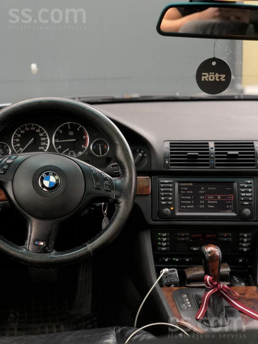 Pelēks BMW 530 2001 Kuldīga, ar dzinēja tilpumu 3.00 L un nobraukumu 466 tūkst. km par 3500 €, foto 14 vietnē AUTOMOTO.COM.LV