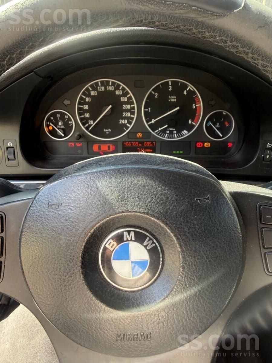 Grey BMW 530 2001 in Bauska, with an engine capacity of 3.00 L and mileage of 467 thousand km for 4100 €, photo 7 on AUTOMOTO.COM.LV