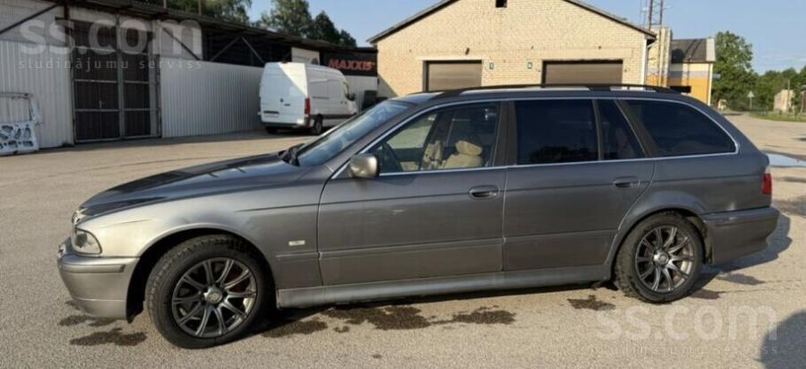 Pelēks BMW 530 2002 Preiļi, ar dzinēja tilpumu 3.00 L un nobraukumu 320 tūkst. km par 1250 €, foto 1 vietnē AUTOMOTO.COM.LV
