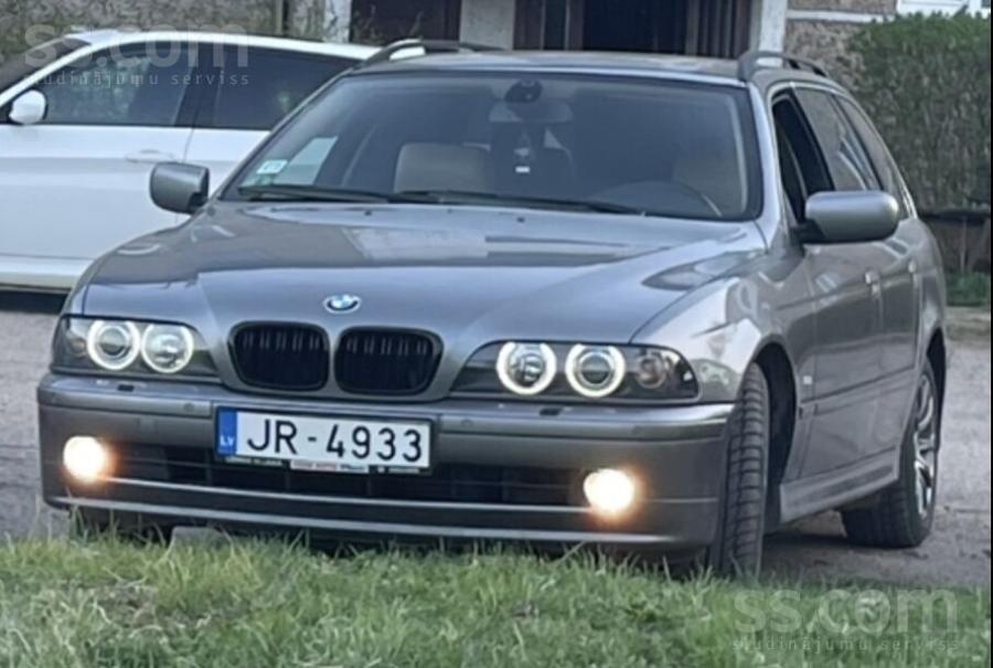 Pelēks BMW 530 2002 Preiļi, ar dzinēja tilpumu 3.00 L un nobraukumu 320 tūkst. km par 1250 €, foto 2 vietnē AUTOMOTO.COM.LV