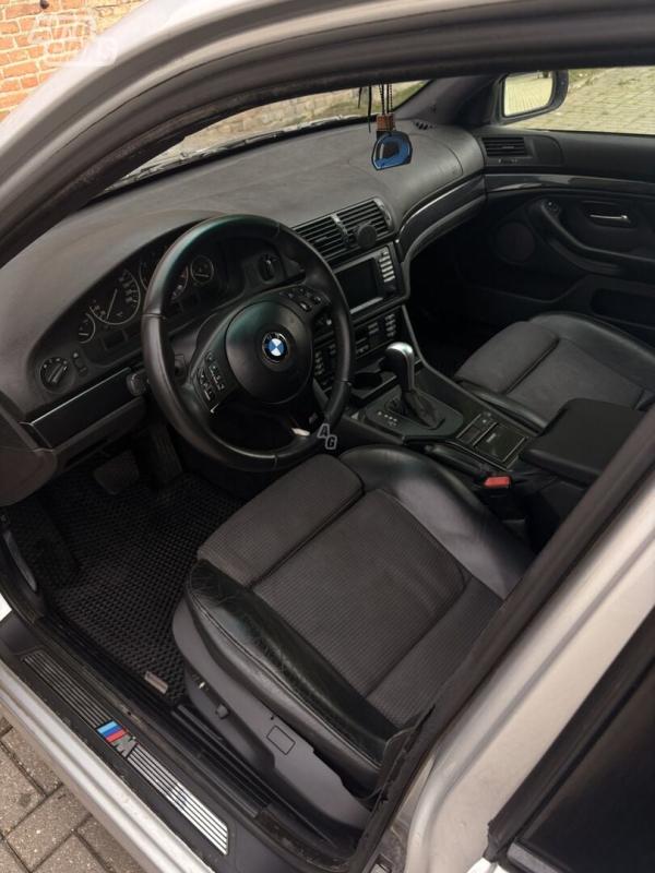 Pelēks BMW 530 2002 Viļņa, ar dzinēja tilpumu 2.90 L un nobraukumu 530 tūkst. km par 3500 €, foto 6 vietnē AUTOMOTO.COM.LV