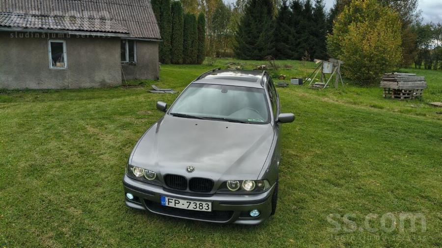 Grey BMW 530 2002 in Jelgava, with an engine capacity of 3.00 L and mileage of 484 thousand km for 2500 €, photo 3 on AUTOMOTO.COM.LV