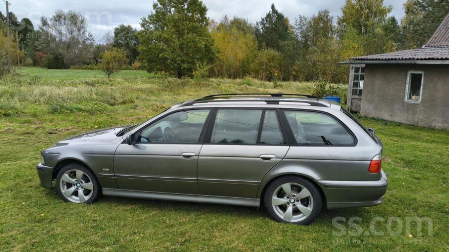 Grey BMW 530 2002 in Jelgava, with an engine capacity of 3.00 L and mileage of 484 thousand km for 2500 €, photo 9 on AUTOMOTO.COM.LV