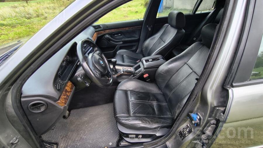 Grey BMW 530 2002 in Jelgava, with an engine capacity of 3.00 L and mileage of 484 thousand km for 2500 €, photo 16 on AUTOMOTO.COM.LV