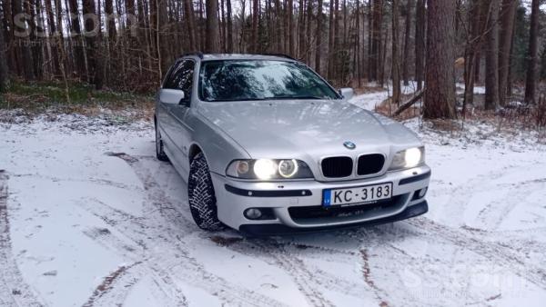 Grey BMW 530 2003 in Valmiera, with an engine capacity of 3.00 L and mileage of 333 thousand km for 1500 €, photo 1 on AUTOMOTO.COM.LV
